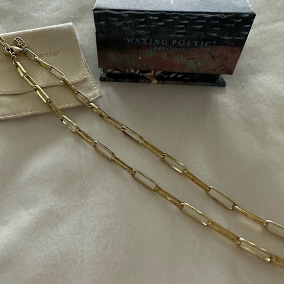 Waxing Poetic | Jewelry | Waxing Poetic Gold Necklace | Poshmark